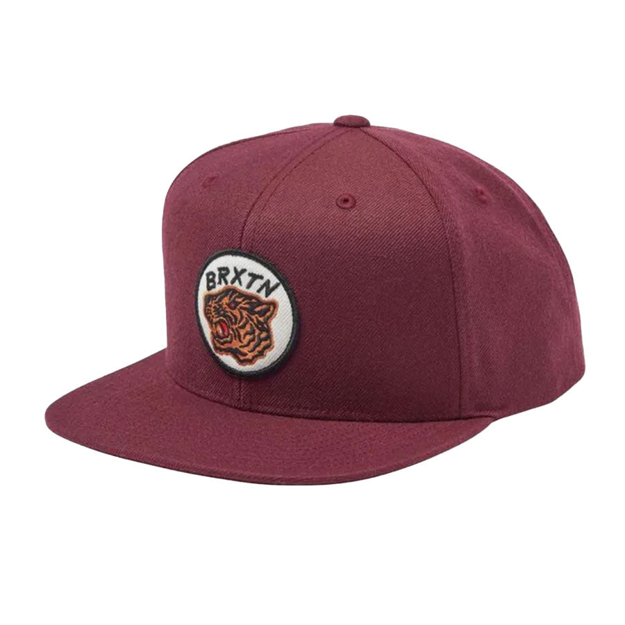 Brixton Kit Medium Profile Snapback Mahogany – The Source Snowboard & Skate