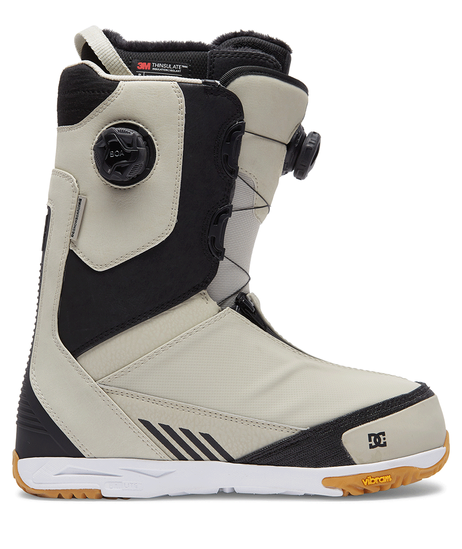 DC Men's Transcend BOA Boot Off White/Gum 2023 – The Source Snowboard ...