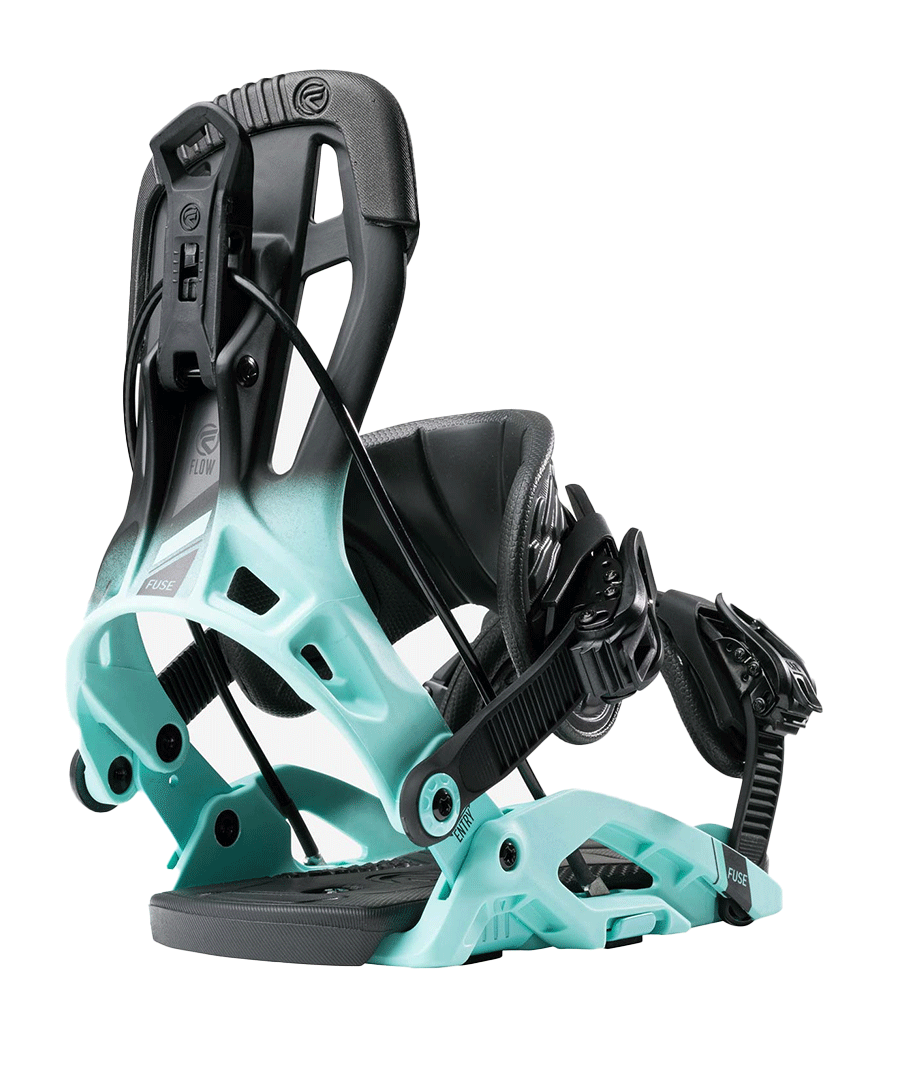 Flow Men's Fuse Binding Black Aqua 2023 – The Source Snowboard & Skate