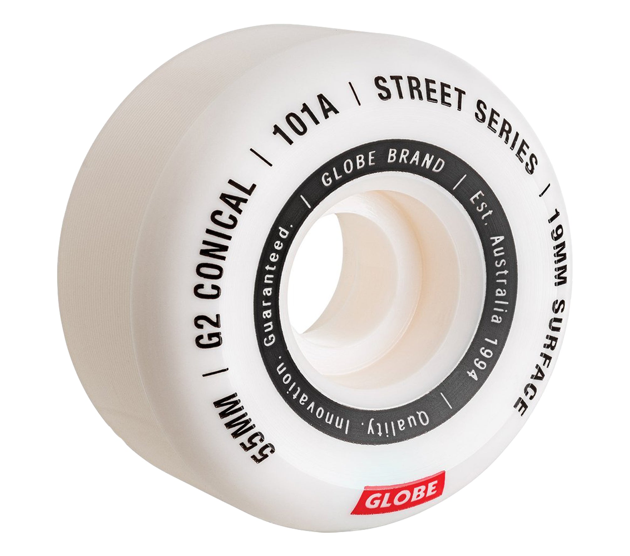 Globe G2 Conical Street Wheel White 55mm – The Source Snowboard & Skate