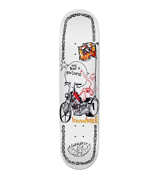 Krooked Worrest Awesome Cycle Deck – The Source Snowboard & Skate