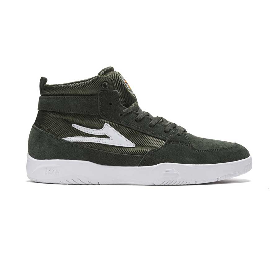 Lakai Trudger - Olive Suede – The Source Snowboard & Skate