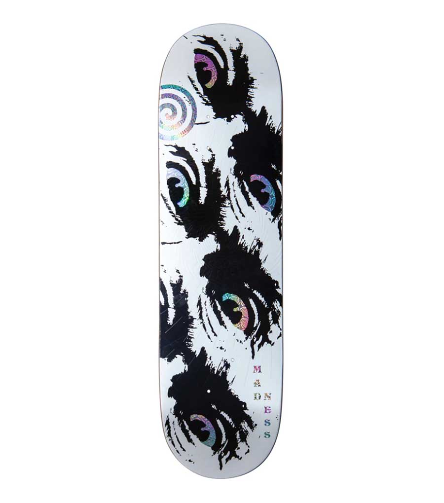 Madness Side Eye Swirls Super Sap R7 Deck – The Source Snowboard & Skate