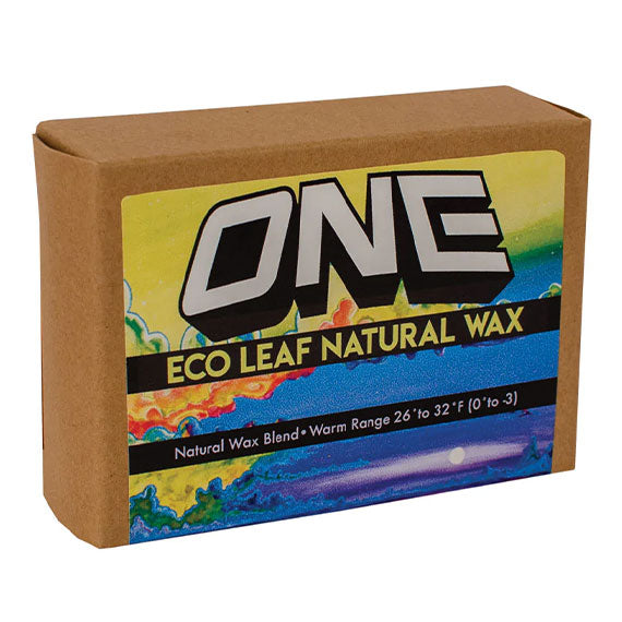 One Mfg Eco Leaf Plant-Based Wax Warm Temp 100g – The Source Snowboard ...