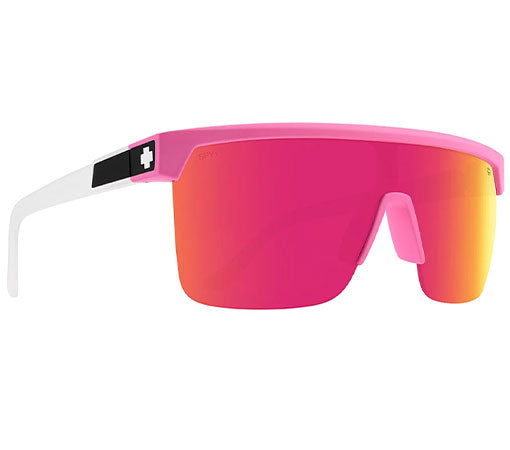 SPY Flynn 5050 Matte Pink Matte Translucent White Happy Bronze Pink Mi ...