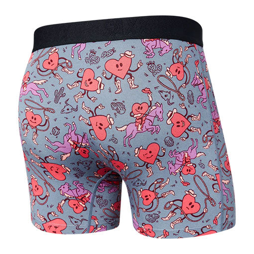 Saxx Vibe Super Soft Bb - Heart Cowboys - Grey – The Source Snowboard ...