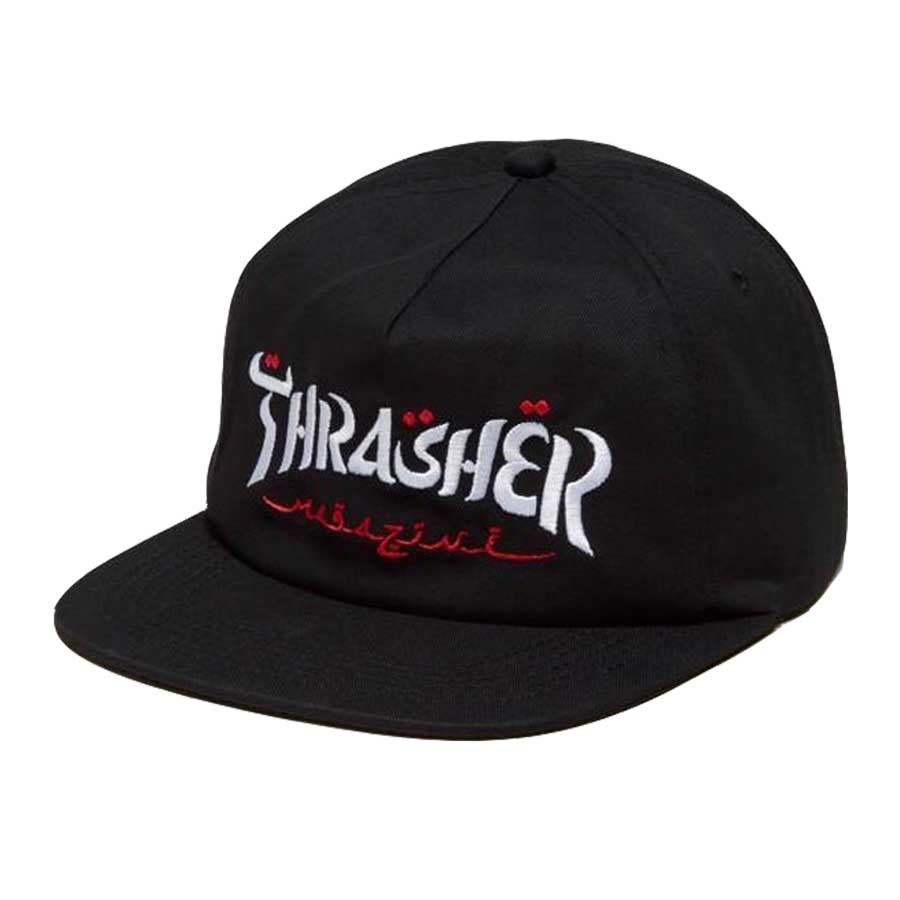 Thrasher Calligraphy Cap - Black – The Source Snowboard & Skate