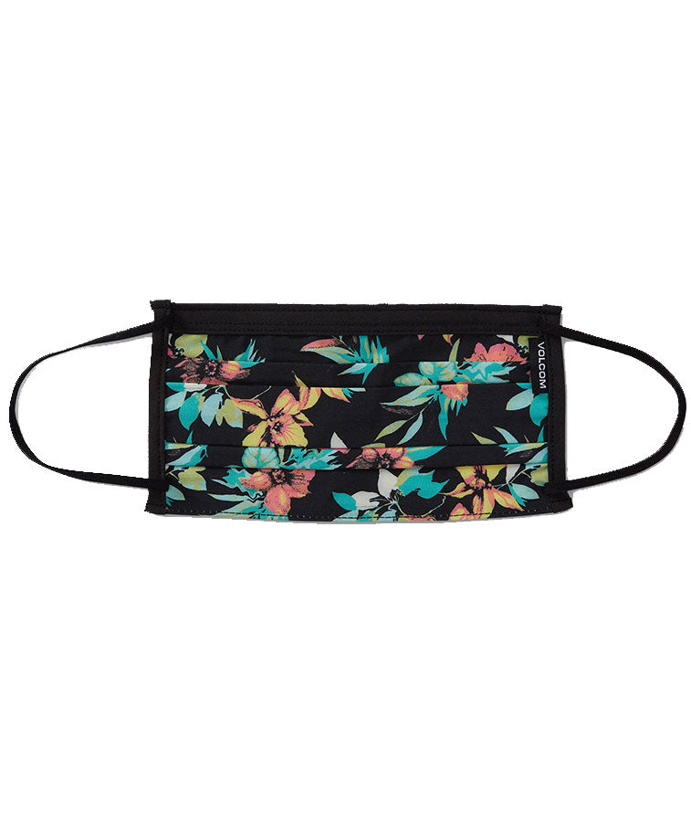 Volcom Face Mask Black Print Floral – The Source Snowboard & Skate