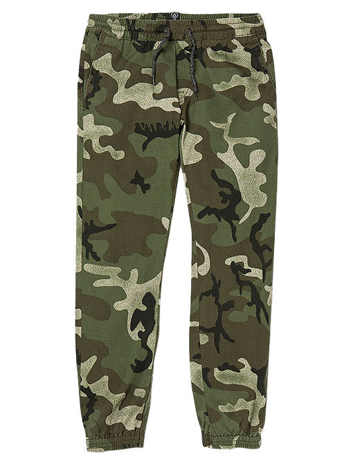 Volcom Kids Youth Frickin Slim Jogger Army – The Source Snowboard & Skate